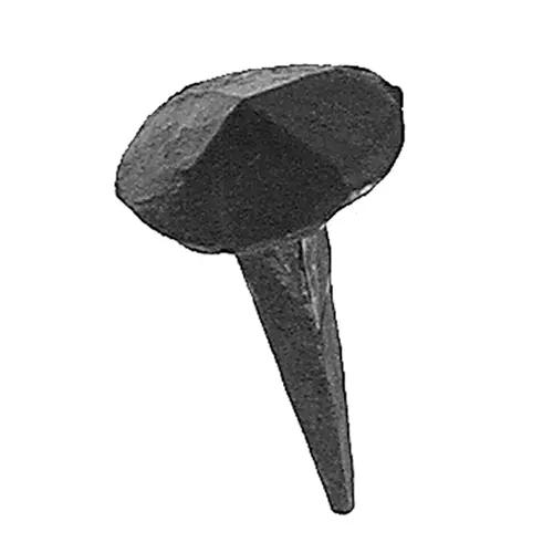 Hand Forged Diamond Head. 9/16" Head, 3/16" Nail, 1" Nail Length