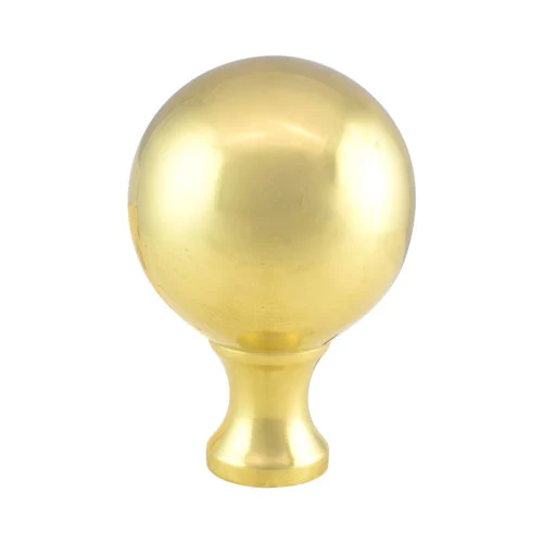 Polished Brass Post Ball | King Metals