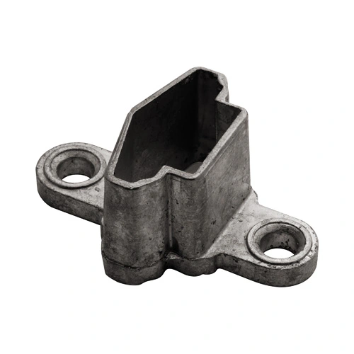 Zinc 2 Eared Flange for 1-5/8" Molded Cover Rail. 1-15/16" W, 2-15/16 ...