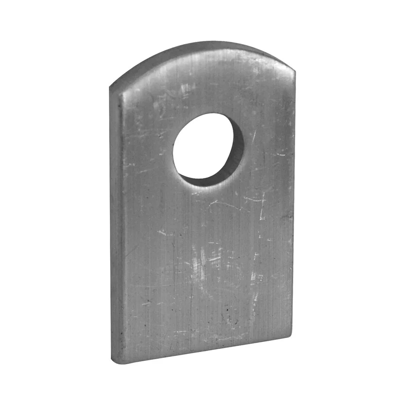 Aluminum Weld Tab. 3/8" Hole, Approx. 3/16" Thickness, 1-1/2" W, 3-1/2 ...