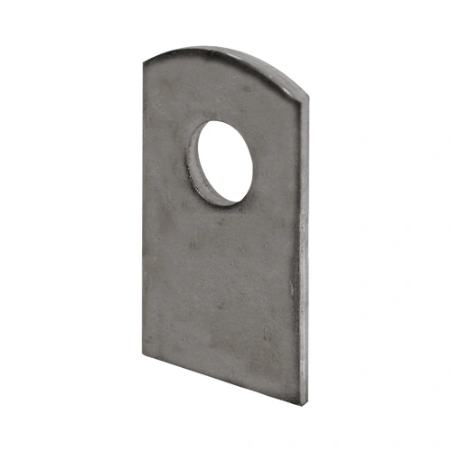 Steel Weld Tab, 7/16" Hole, 2" Width x 2" Height. .15 lbs