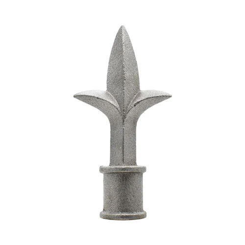 Cast Iron Spear, Triad, Fits Over 3/4" Round Base, 2-3/4" W, 1-1/4 ...