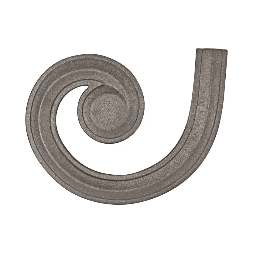 Malleable Iron Right Handed Molded Handrail Lateral for 1-3/4 " Molded ...