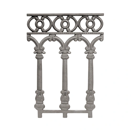 Cast Iron 3 Picket Railing Panel