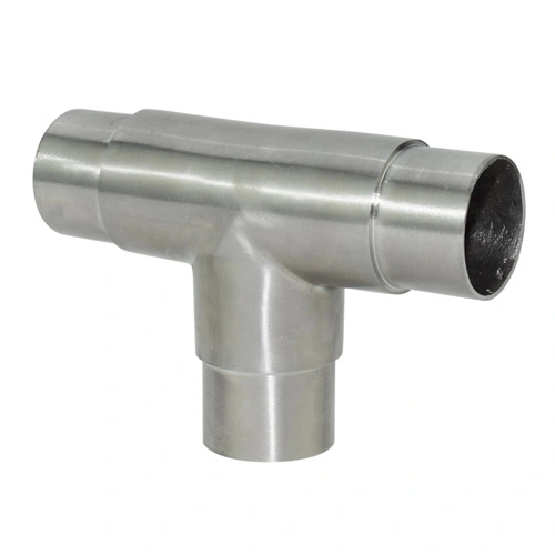 Meridian SS316 Flush Tee for 1 .5"(38.1mm) OD Satin