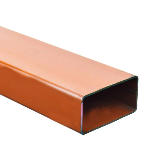 24' Rectangular 3"x1-1/2" 14 Gauge Red Prime Steel Tubing
