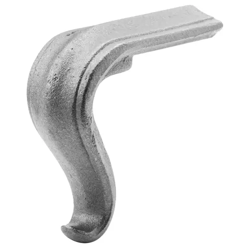 Malleable Iron Straight Lambs Tongue for 1-3/4" Width Molded Cover Rail ...