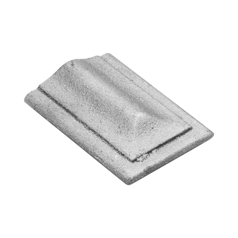 Cast Steel Volute for 1-3/4" Width Molded Cover Rail. 4-5/8" Width x 1 ...