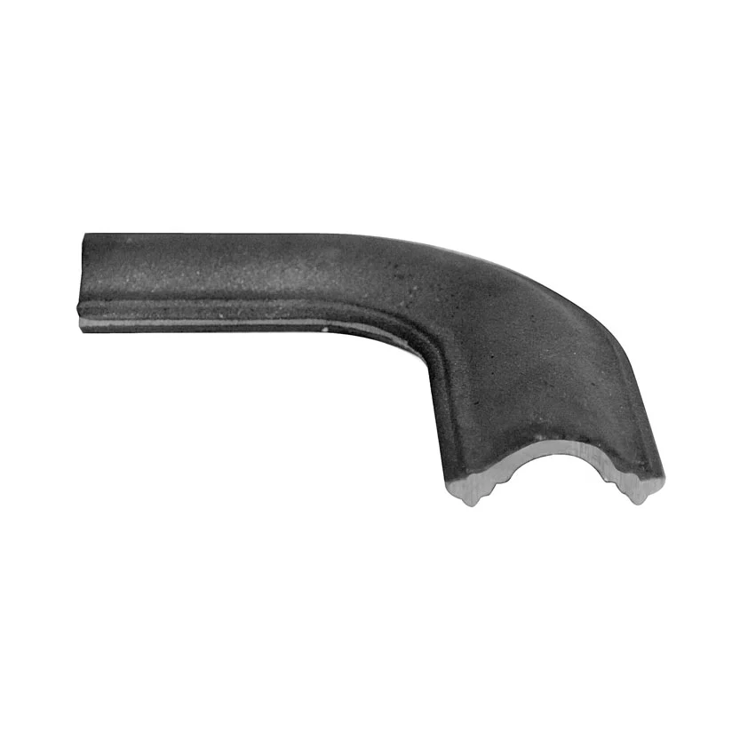 Ductile Iron Corner Bend For 2 1/4" Wide Molded Cover Rail. Matches the ...